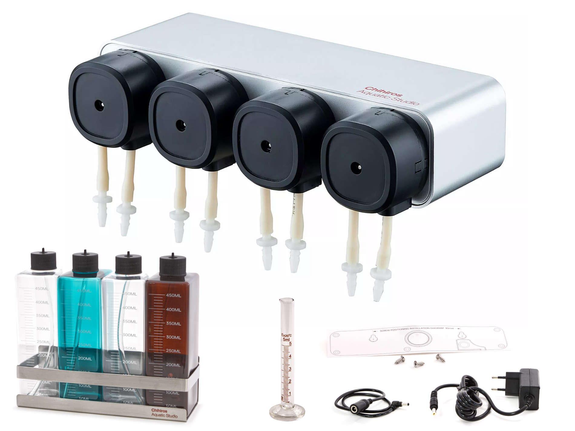 Chihiros Dosing system 4-channel complete set | GARNELENHAUS