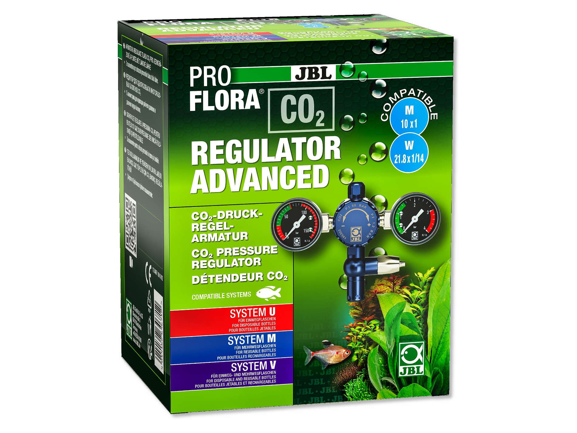 JBL ProFlora CO2 Regulator Advanced | GARNELENHAUS