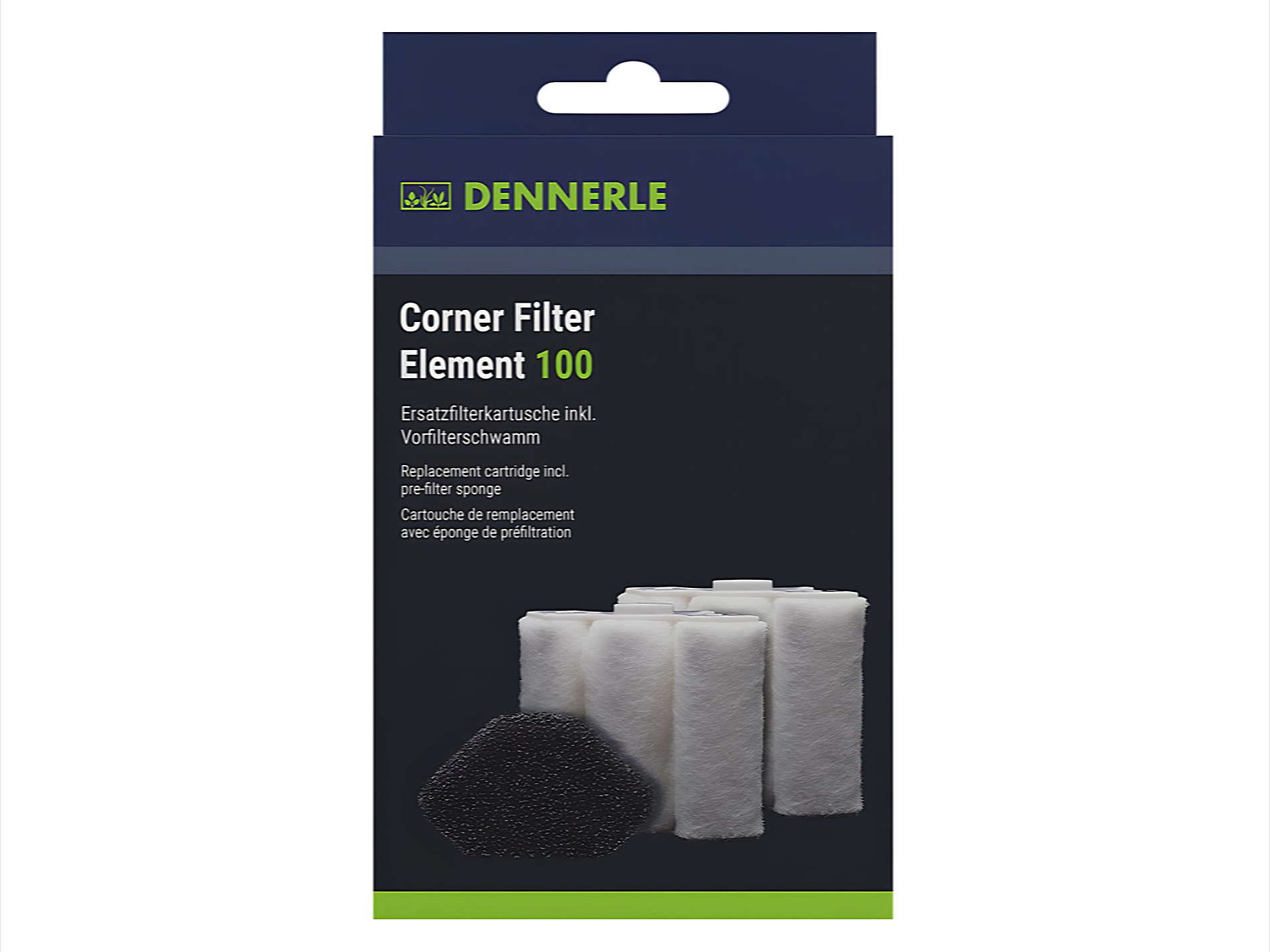 Dennerle Corner Filter Element 100, 2-pack (Nano Corner Filter XXL ...
