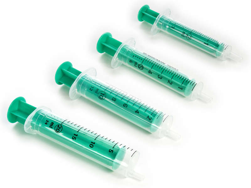 Dosing syringe, e.g. for Aquarium fertilizers | GARNELENHAUS