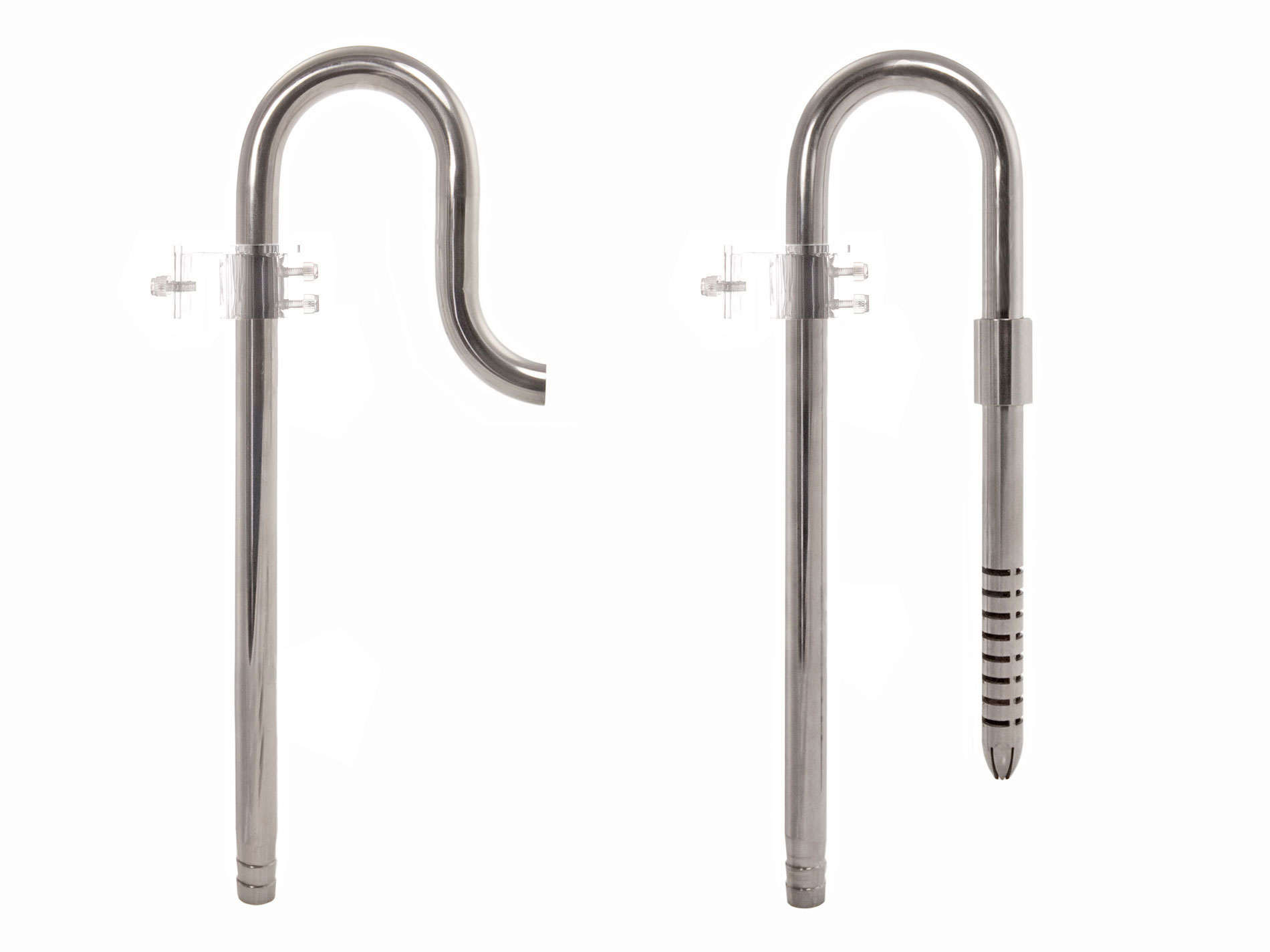 GH-GOODS Stainless Steel Set Inflow & Outflow | GARNELENHAUS