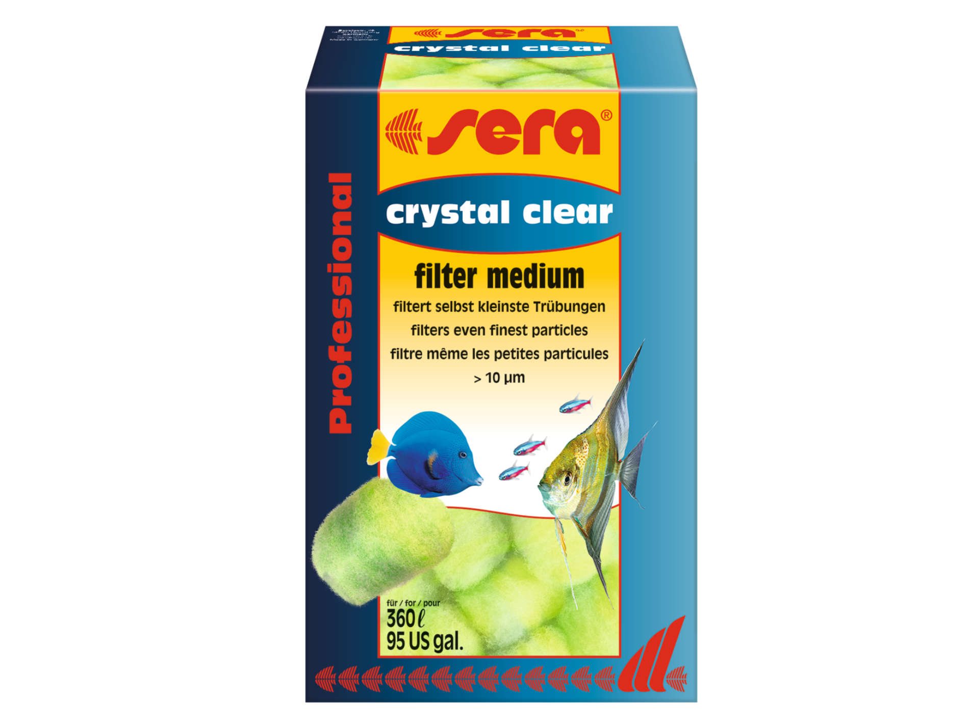 sera crystal clear Professional - aquarium filter media | GARNELENHAUS