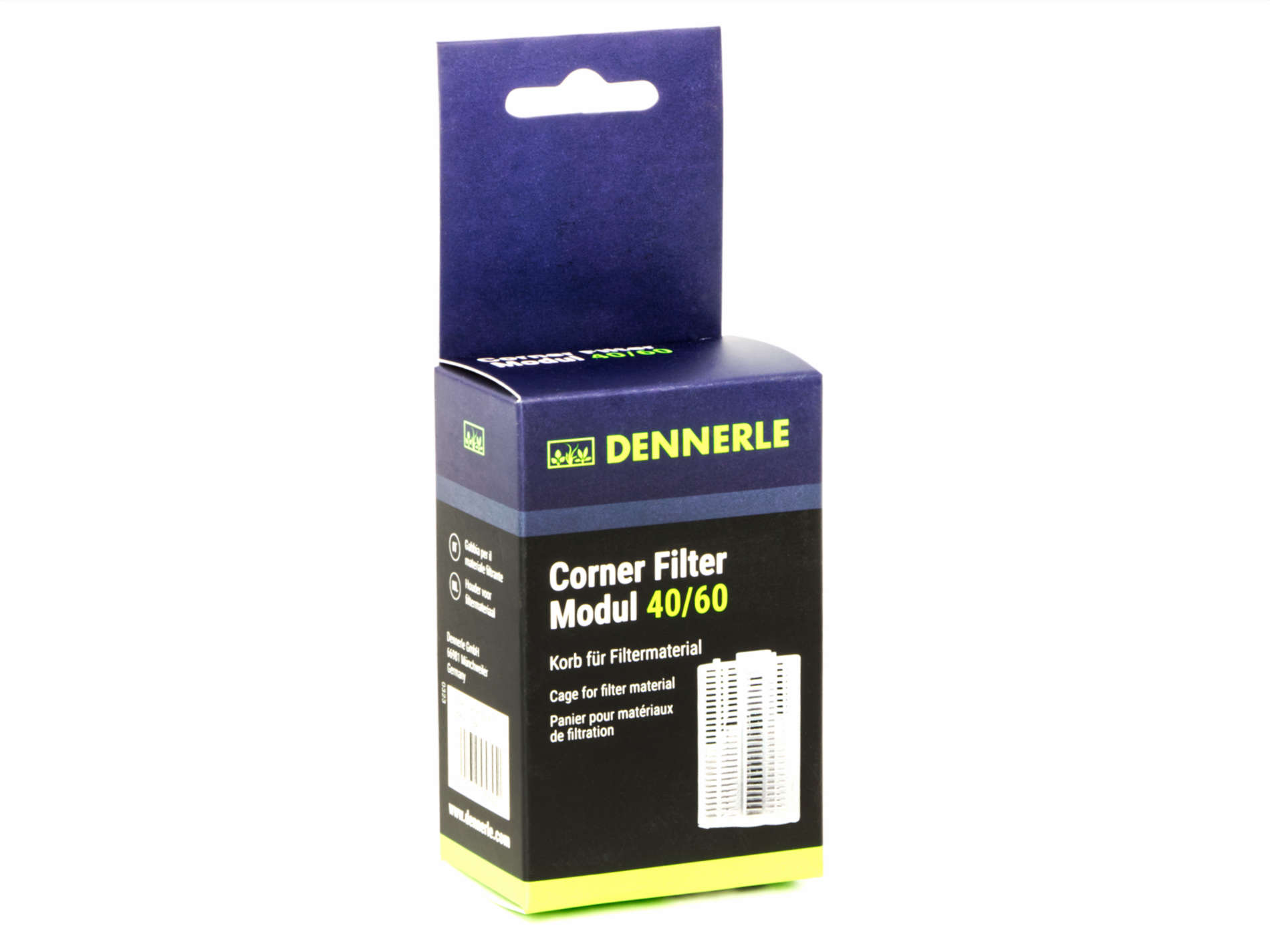 Dennerle Corner Filter Module 40/60, cage for filter material ...